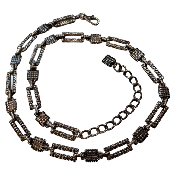 boho princess | Accessories | Belt Gunmetal Rectangle Goth Streetwear ...